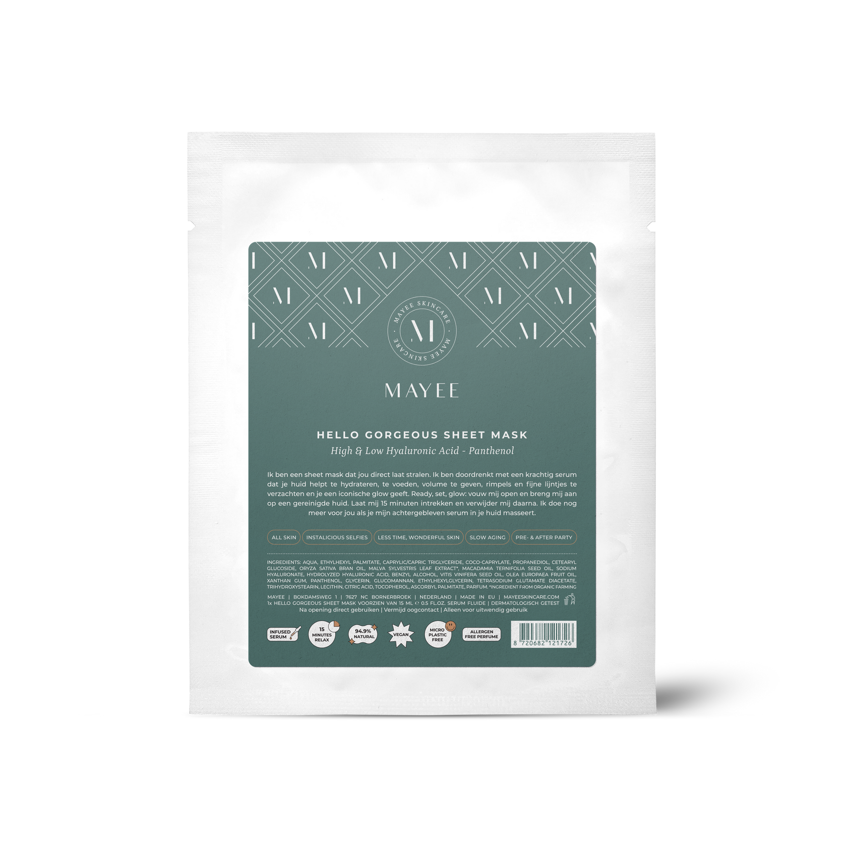 Hello Gorgeous Sheet Mask – Mayee Skincare