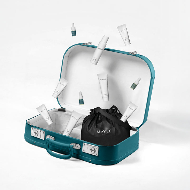 Travel Light, Shine Bright - Good Skin Vibes Set – Mayee Skincare